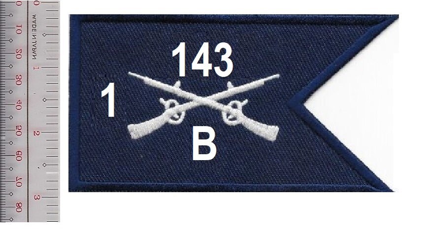 US Army 82nd Airborne Division 143rd Parachute Infantry Regiment 1st ...