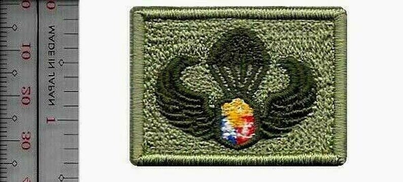 Philippines Air Force PAF Airborne Basic Parachutist Wings Patch Acu - Etsy