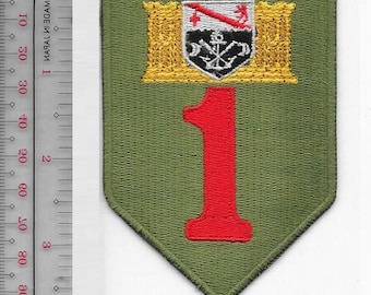 Big Red One Army Patch - Etsy