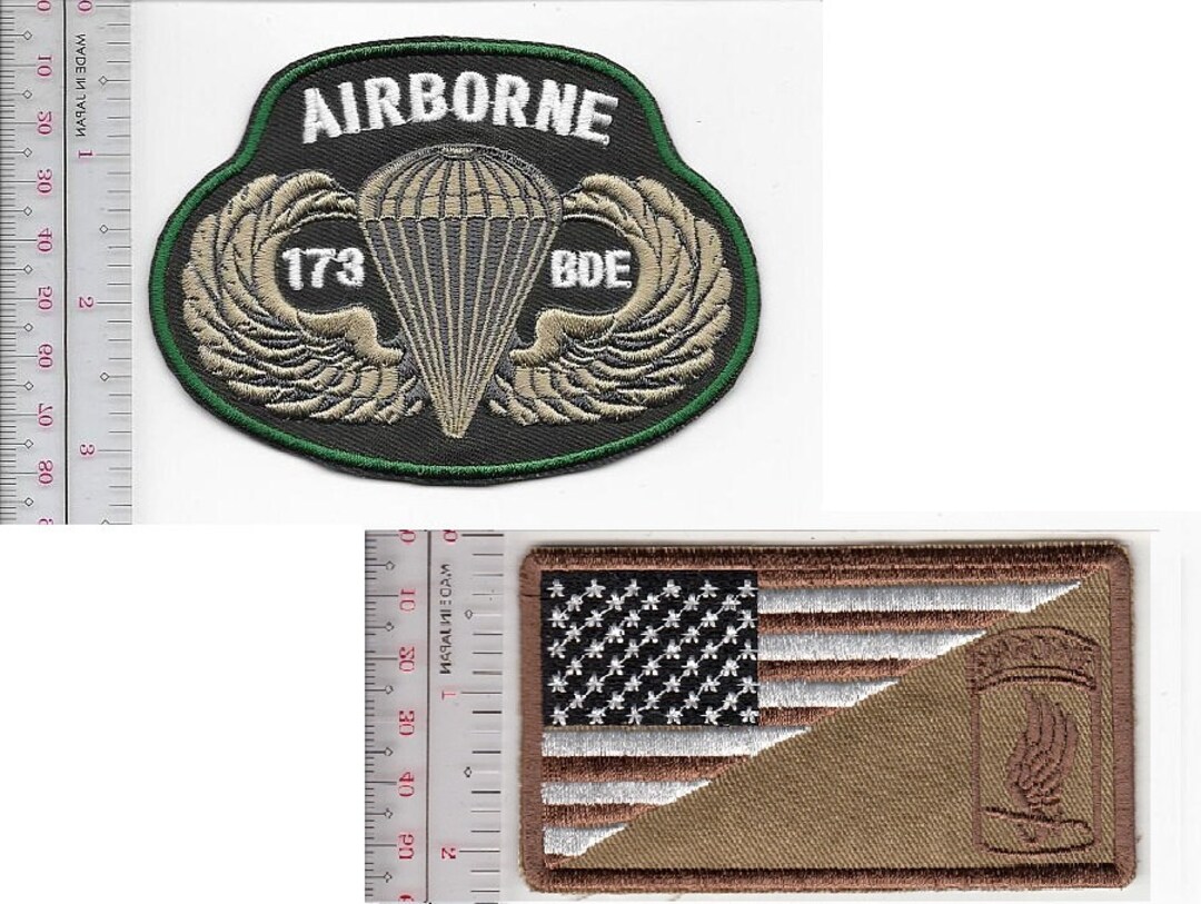 Airborne Army 173rd Airborne Infantry Light Brigade ABN & Parachutist ...