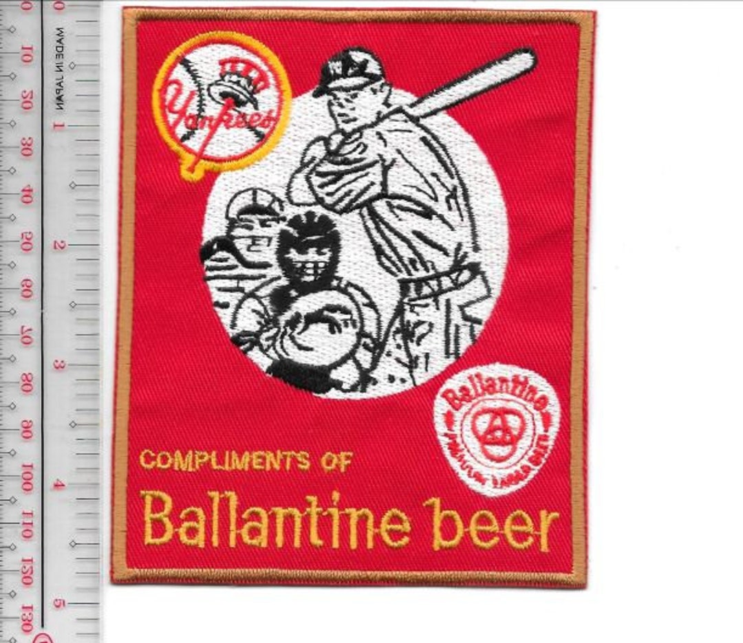 Beer Baseball New York Yankees Ballantine Beer 1965 American League ...