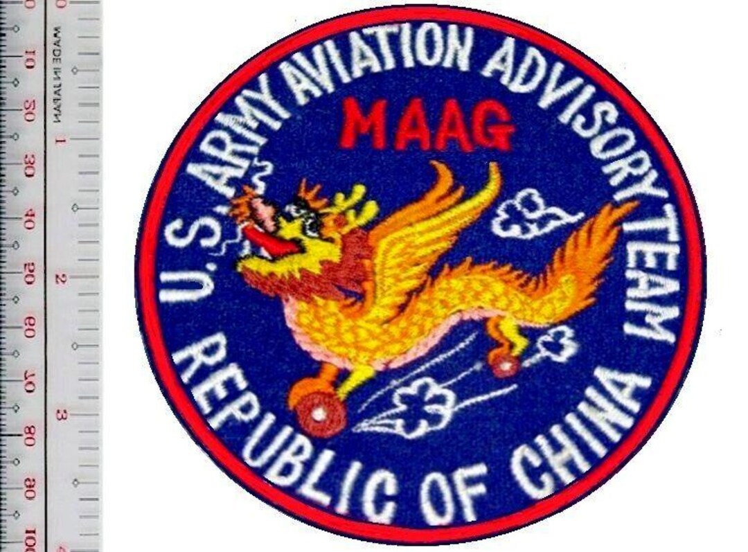 US Army MAAG Taiwan Aviation Advisory Team Rep of China 1960's Patch - Etsy