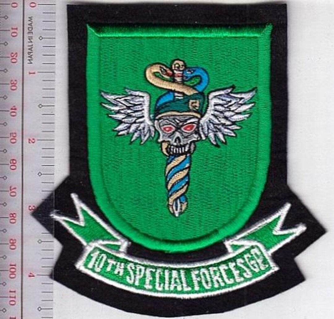 Airborne US Army 10th Special Forces Group Green Berets MEDIC - Etsy