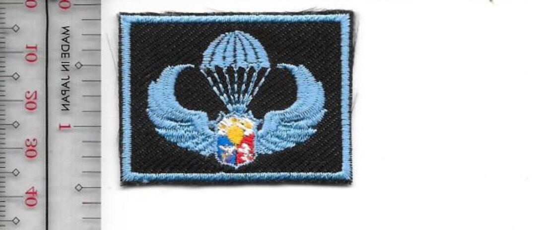 Philippines Air Force PAF Airborne Basic Parachutist Wings - Etsy Hong Kong