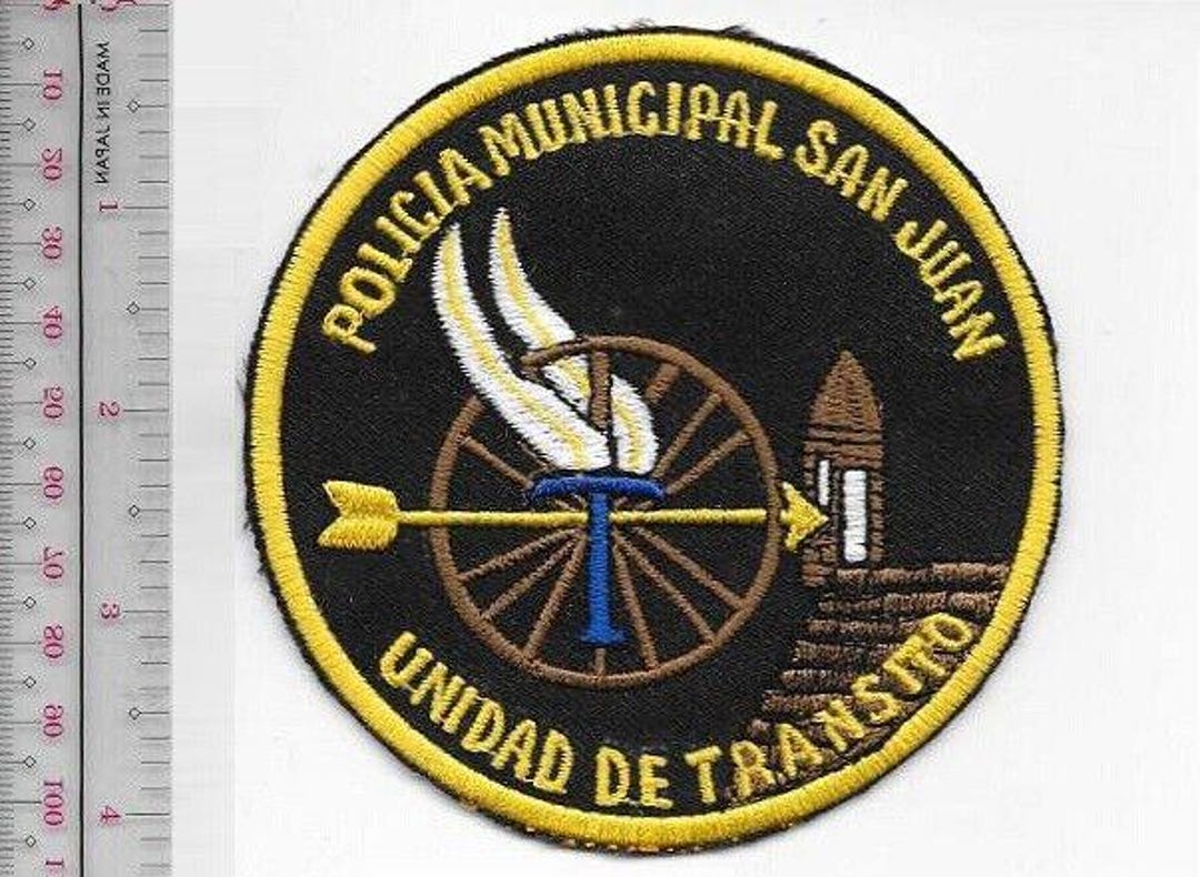 Puerto Rico San Juan Police Department Traffic Unit Policia Municipal ...