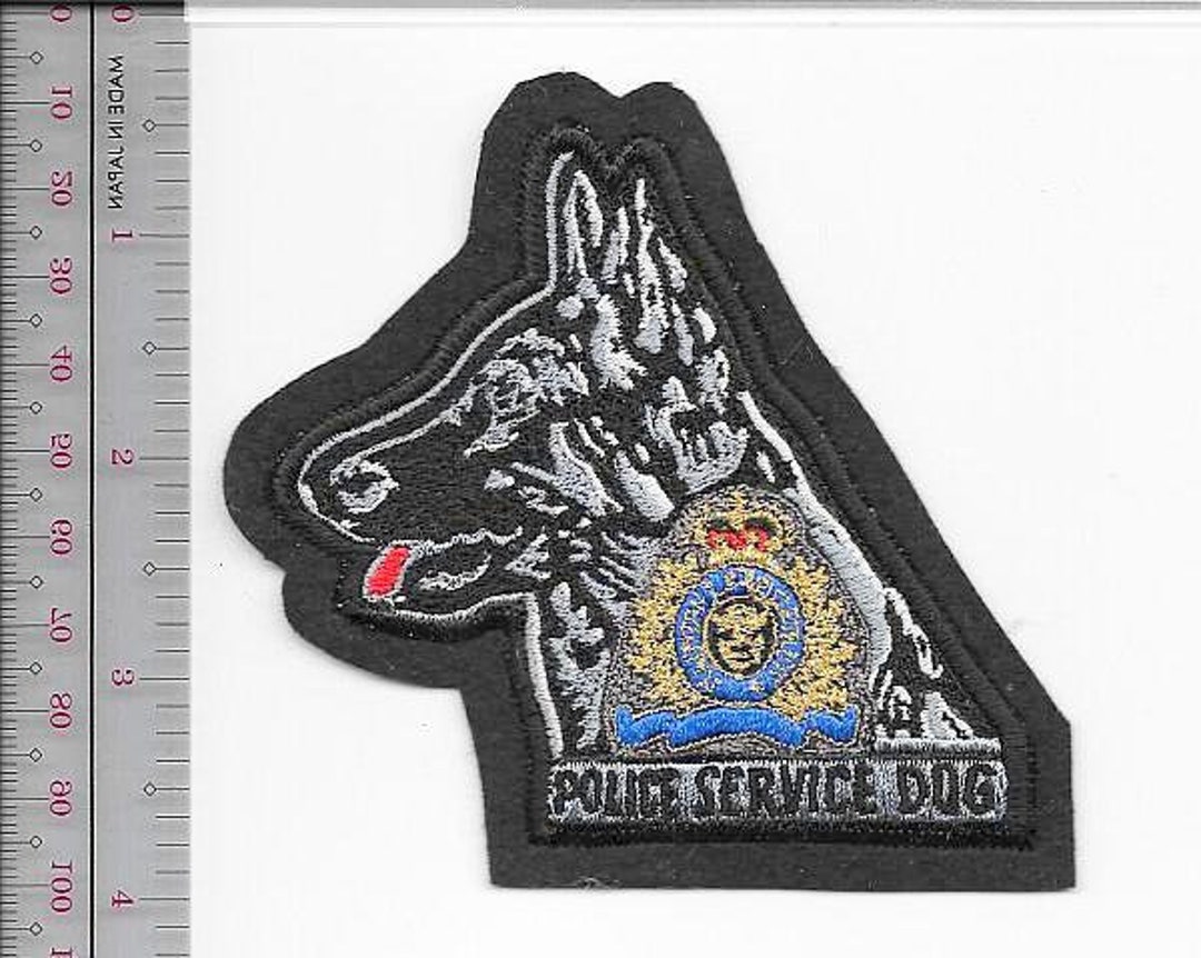 Canada Federal Police Officer K-9 Police Dog Handler Officer & Dog Team ...