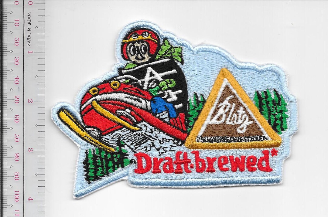 Snowmobile & Blatz Beer Draft-brewed Milwaukees Finest 1970 Beer Promo ...