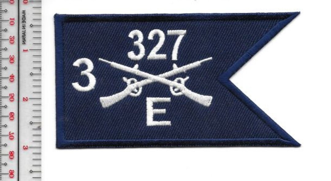 Army 101st Airborne Division 327th Parachute Infantry Regiment 3rd Bn E ...