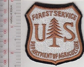 Hot Shot Wildland Fire Crew USFS United States Forest Service Green on ...