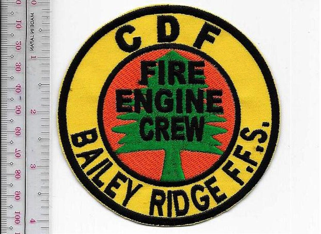 Hot Shot Wildland Fire Crew California CDF Bailey Ridge Fire Engine ...