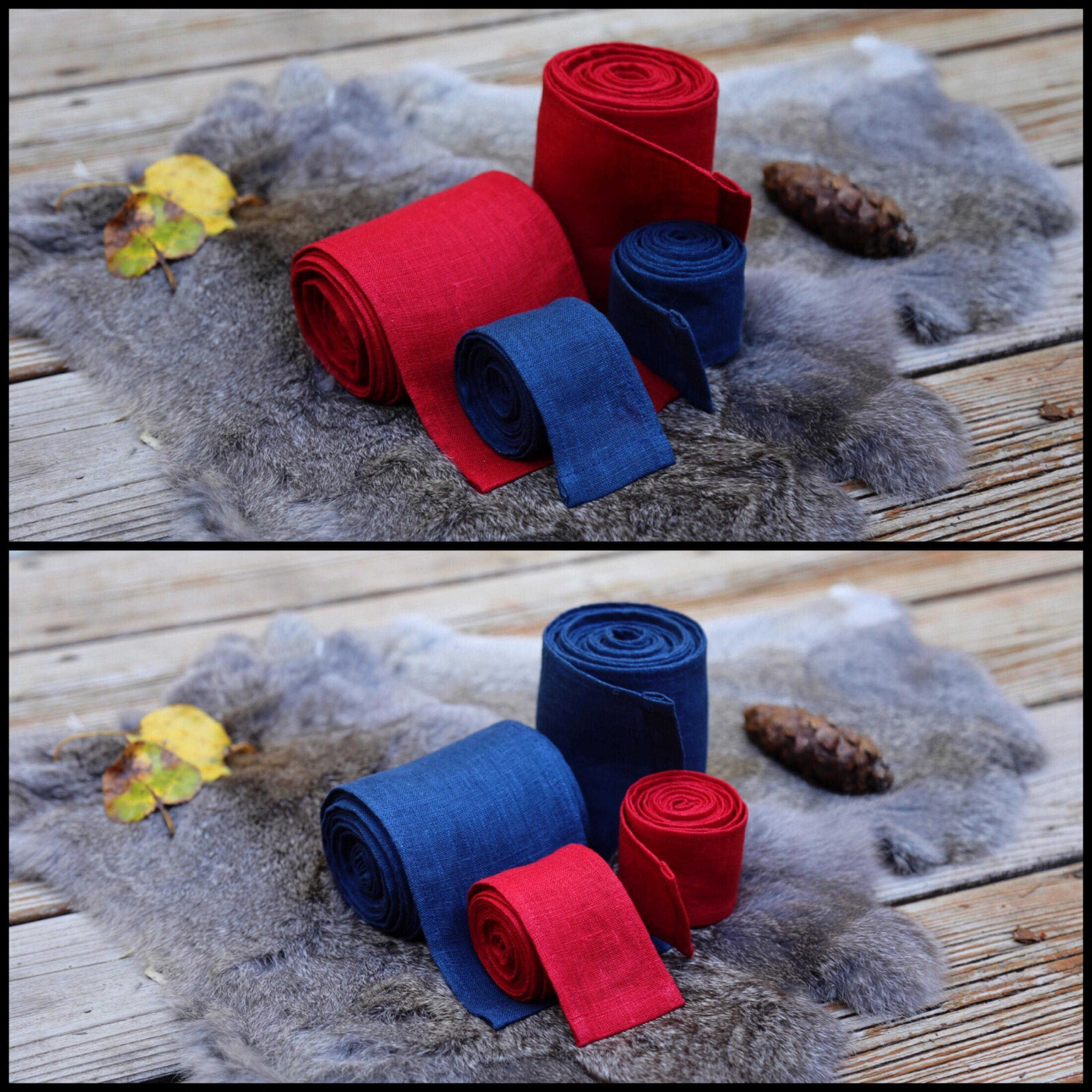 Viking Leg and Arm wool or leg Winingas Vindingr Wickelbander. | Etsy