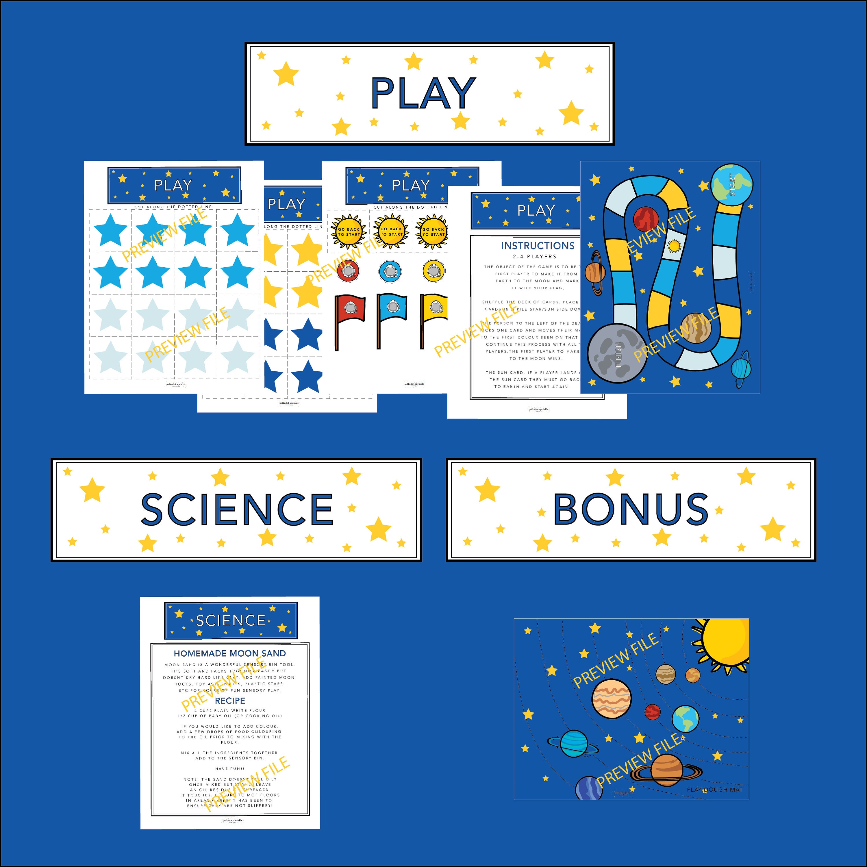 Space PRINTABLE ACTIVITY PACK, Out of This World, Online Learning ...