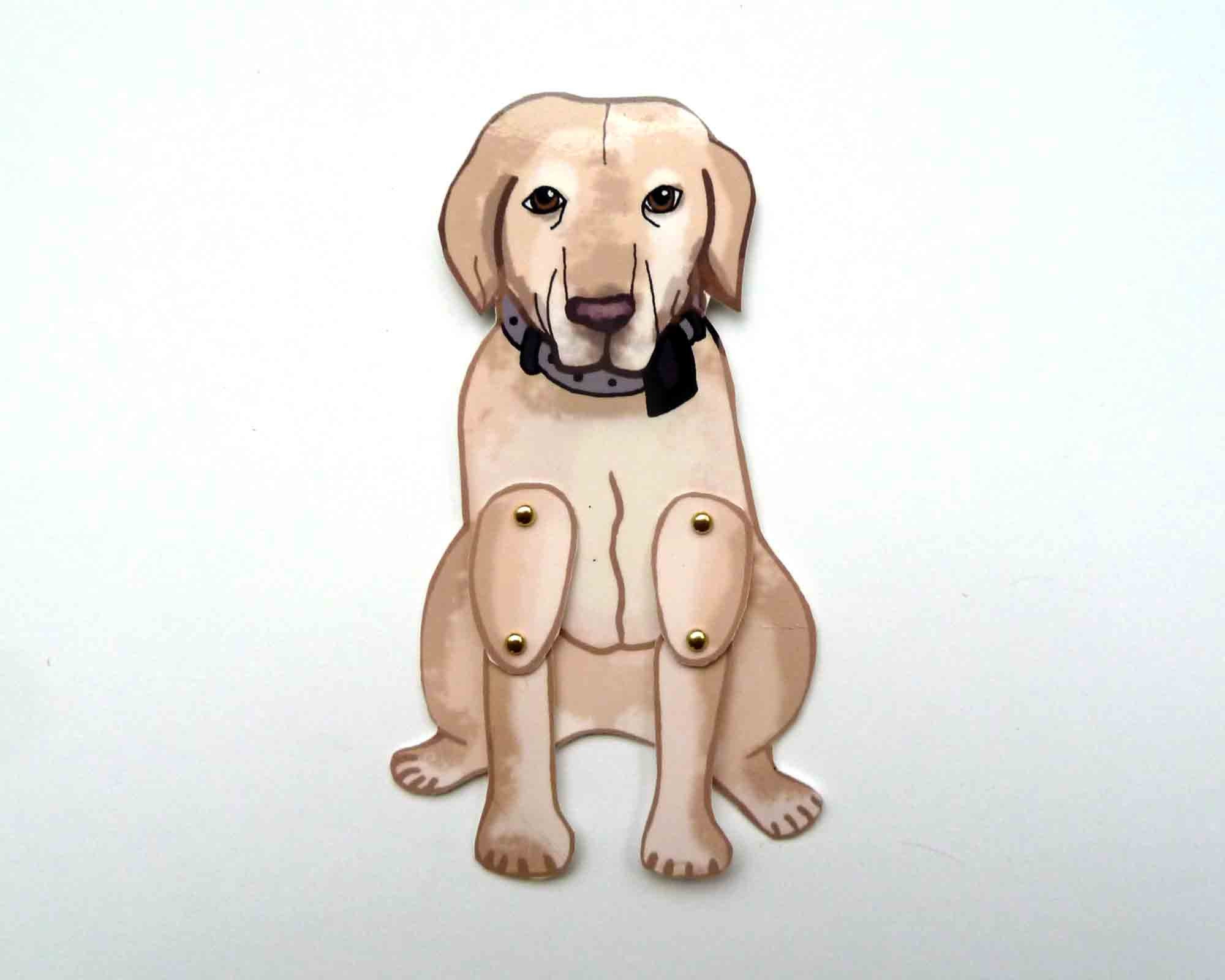 DIY Articulated Dogs Paper Puppets: Printable Bark Kingdom Set (PDF ...