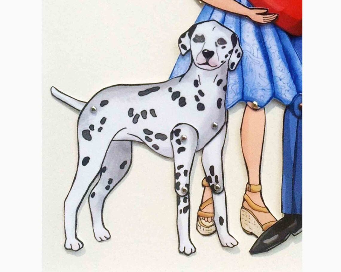 DIY Articulated Dogs Paper Puppets: Printable Bark Kingdom Set (PDF ...