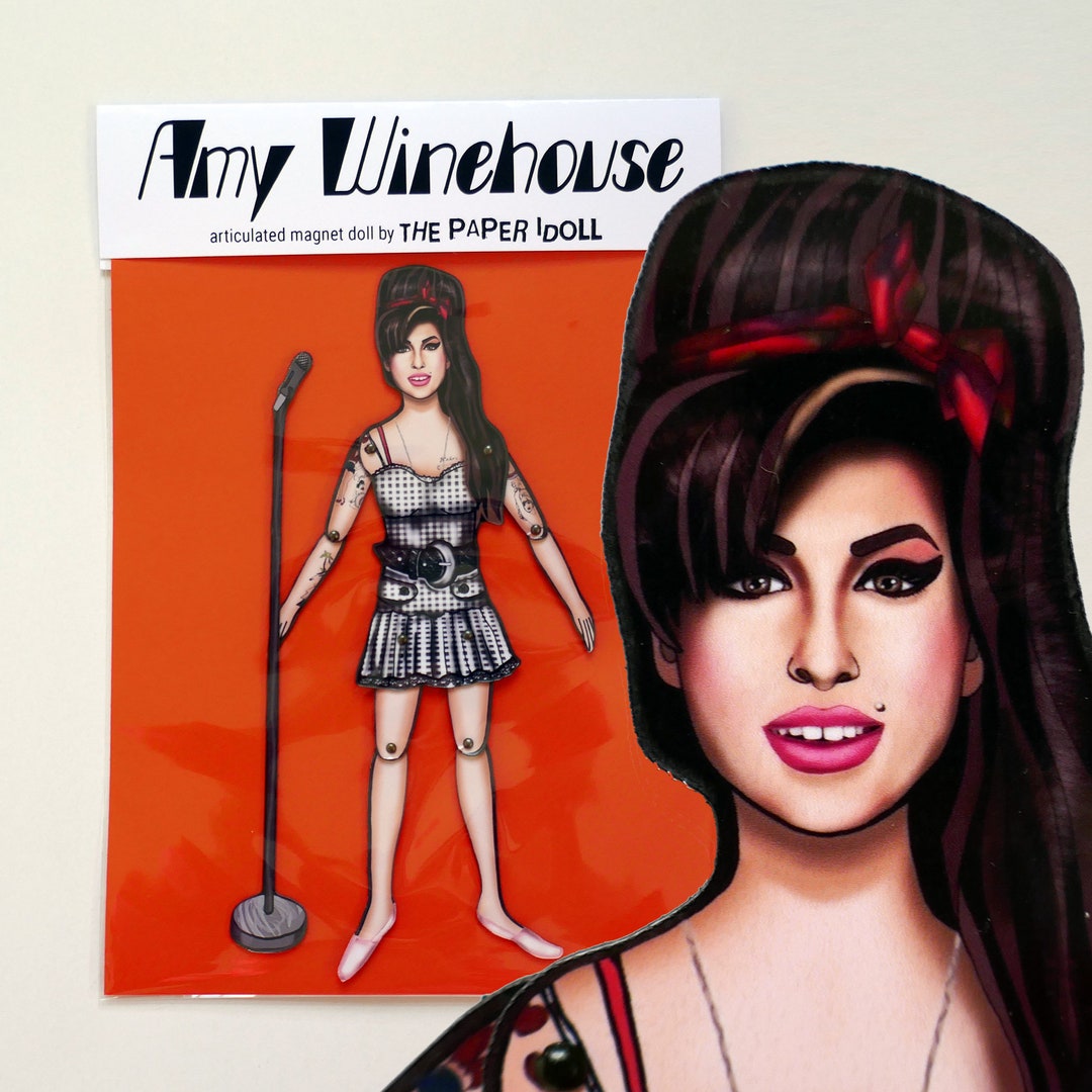 Articulated Magnet Doll Iconic Rock Star Celebrity Magnet Famous Singer ...