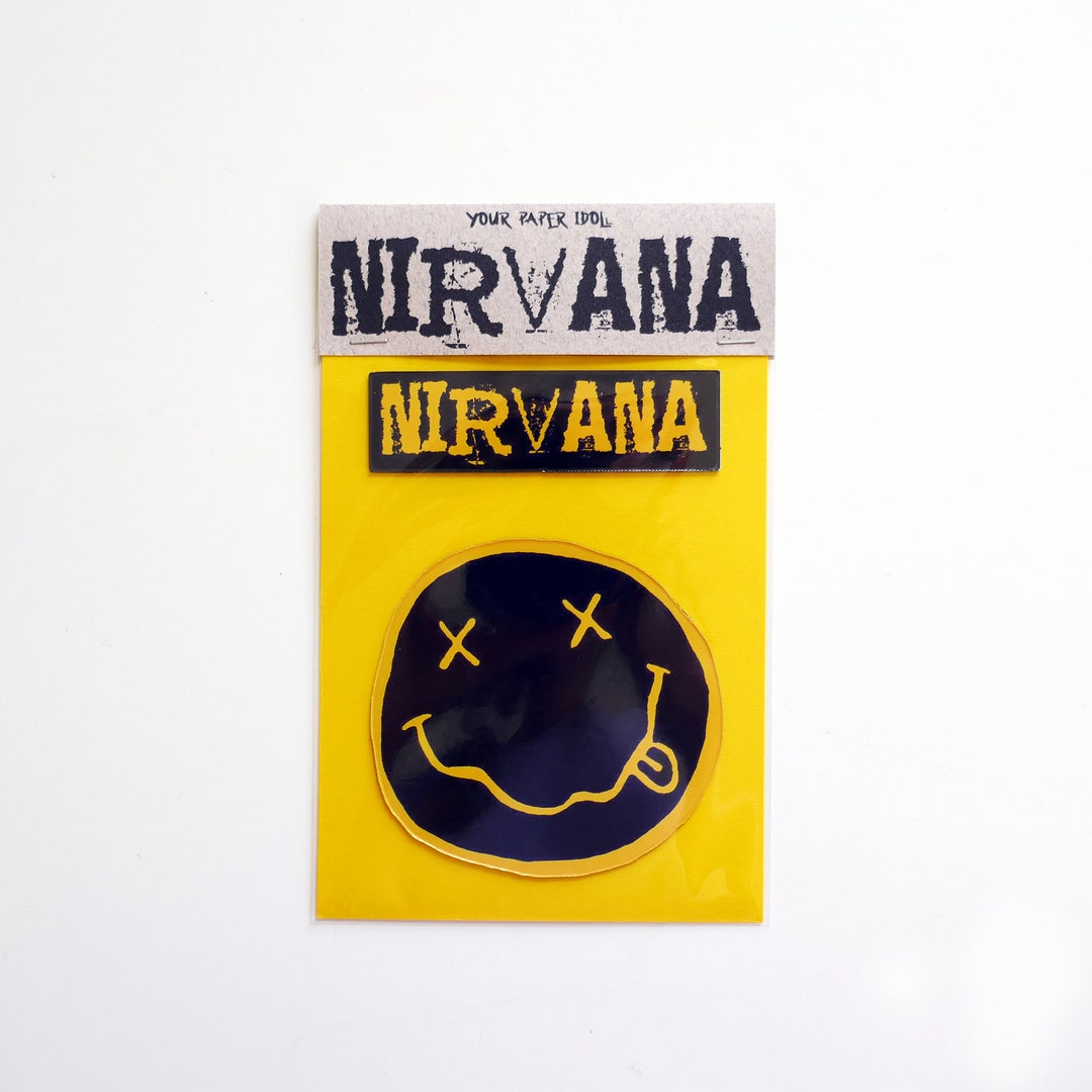 Famous Rock Band Inspired Smiley Face Magnet Limited Edition Celebrity ...