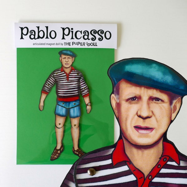 Pablo Picasso Doll - Etsy