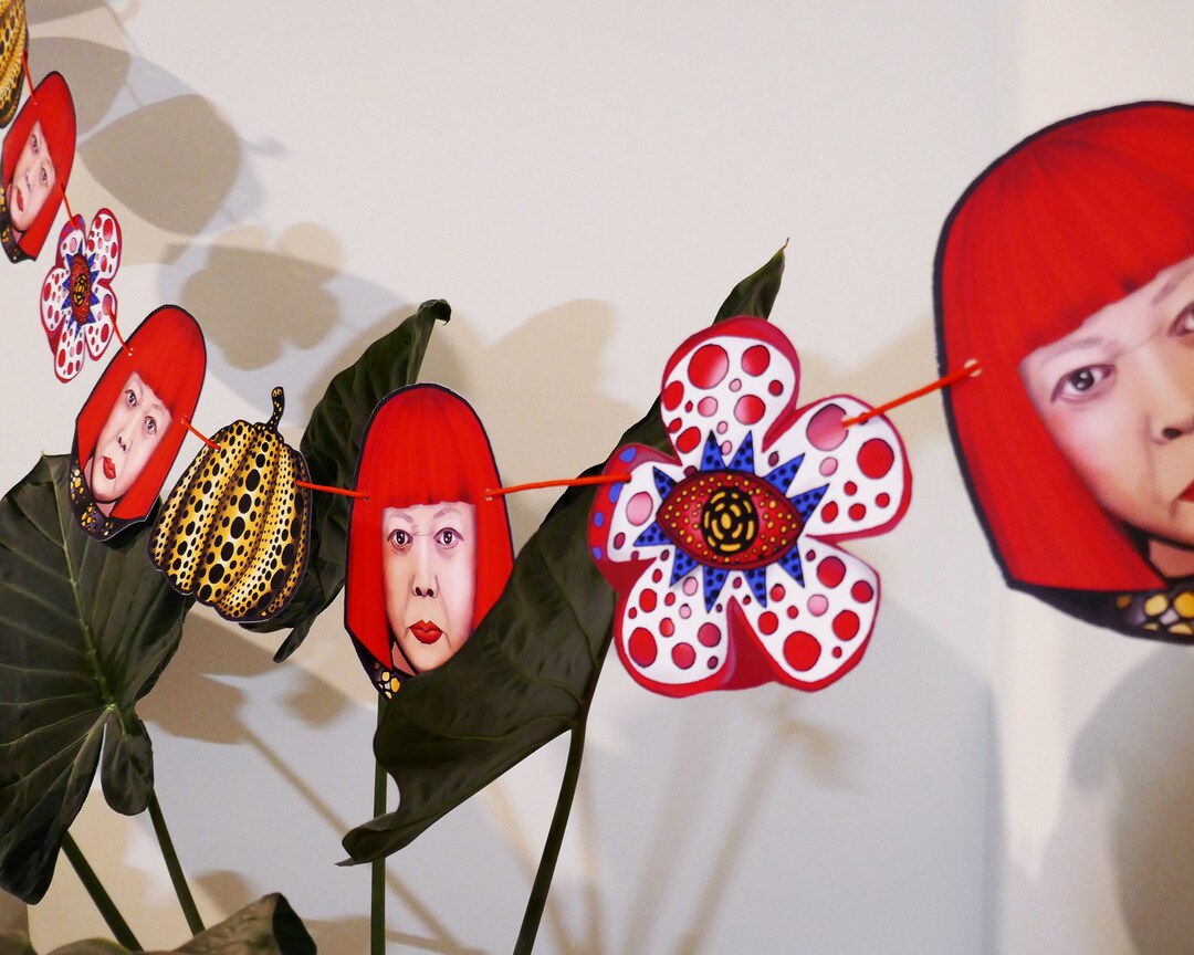 Garland/banner Japanese Artist | Iconic Artist-inspired Bunting | Art ...