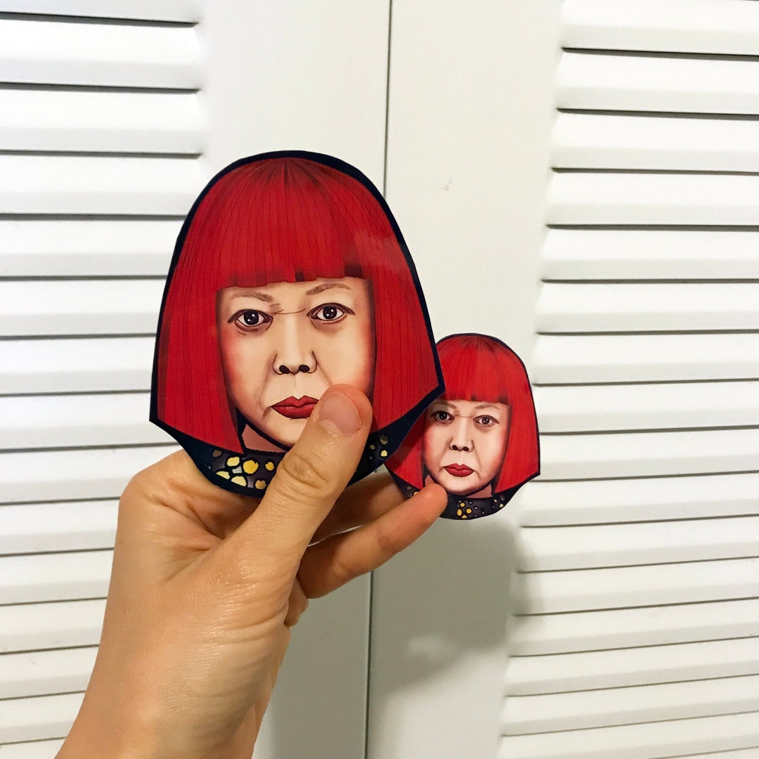 Refrigerator Magnet Iconic Japanese Artist Iconic Pop Art Artist ...