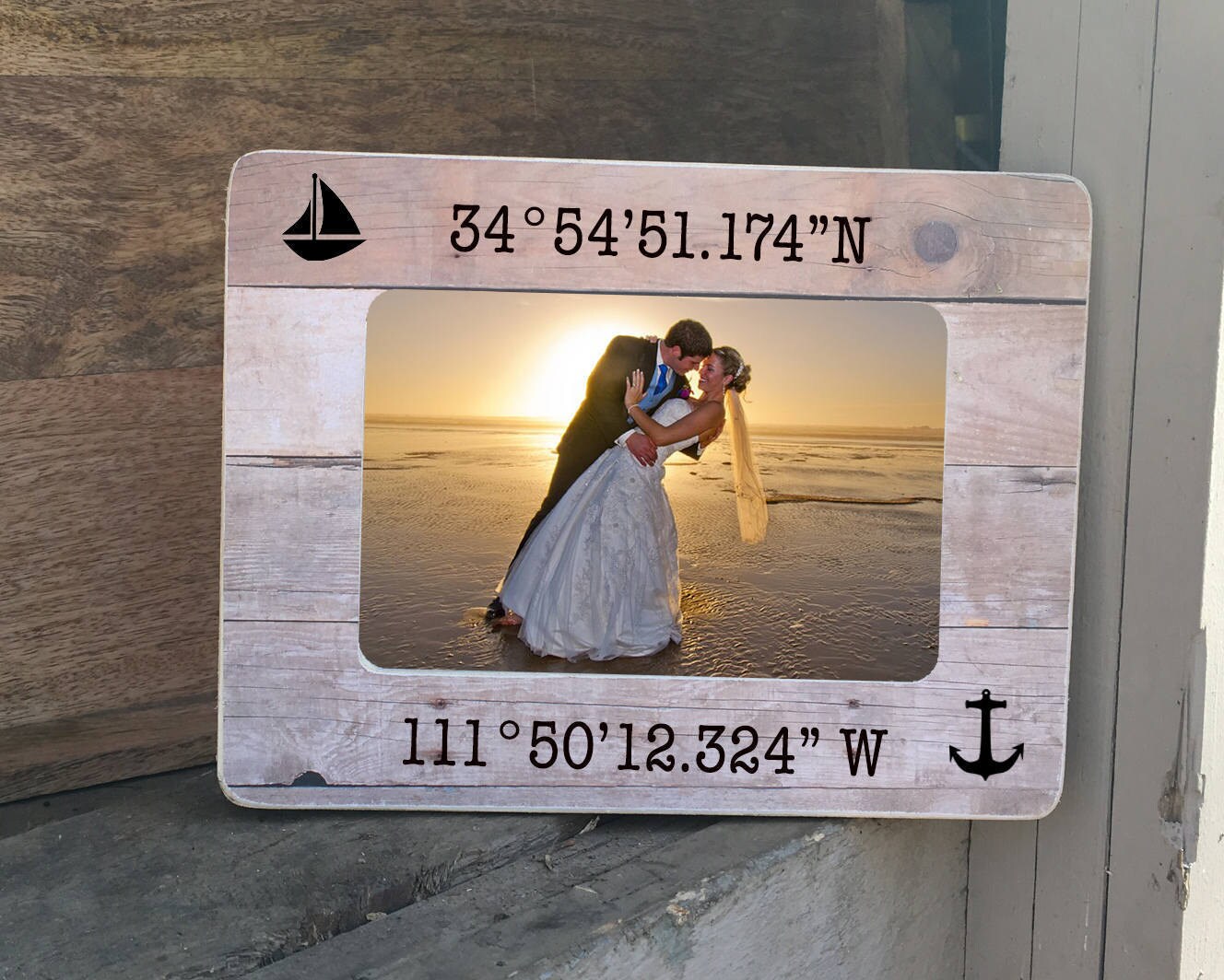 Personalized Beach Wedding Destination Wedding Frame - Etsy