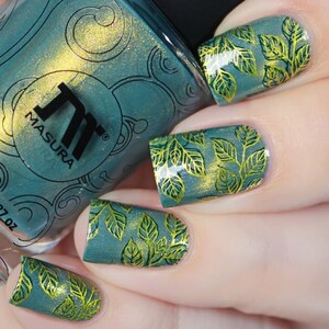 Stamping Starter Kit B037 Growing Beauty, the Other Side Polish ...