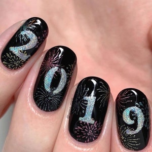 Counting Stencils for Nails Nail Stickers Nail Art Nail - Etsy