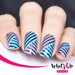 Slanted Lines Stencils for Nails Nail Stickers Nail Art - Etsy