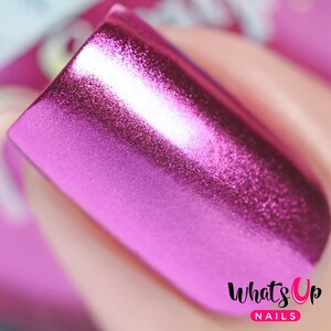 Fuchsia Chrome Powder for Mirror Nails - Etsy