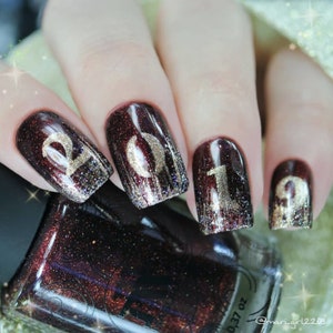 Counting Stencils for Nails Nail Stickers Nail Art Nail - Etsy