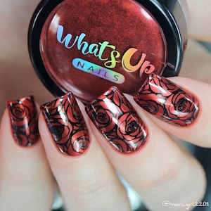 Fire Red Chrome Powder for Mirror Nails - Etsy