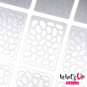 Stones Stencils for Nails, Nail Stickers, Nail Art, Nail Vinyls - Etsy