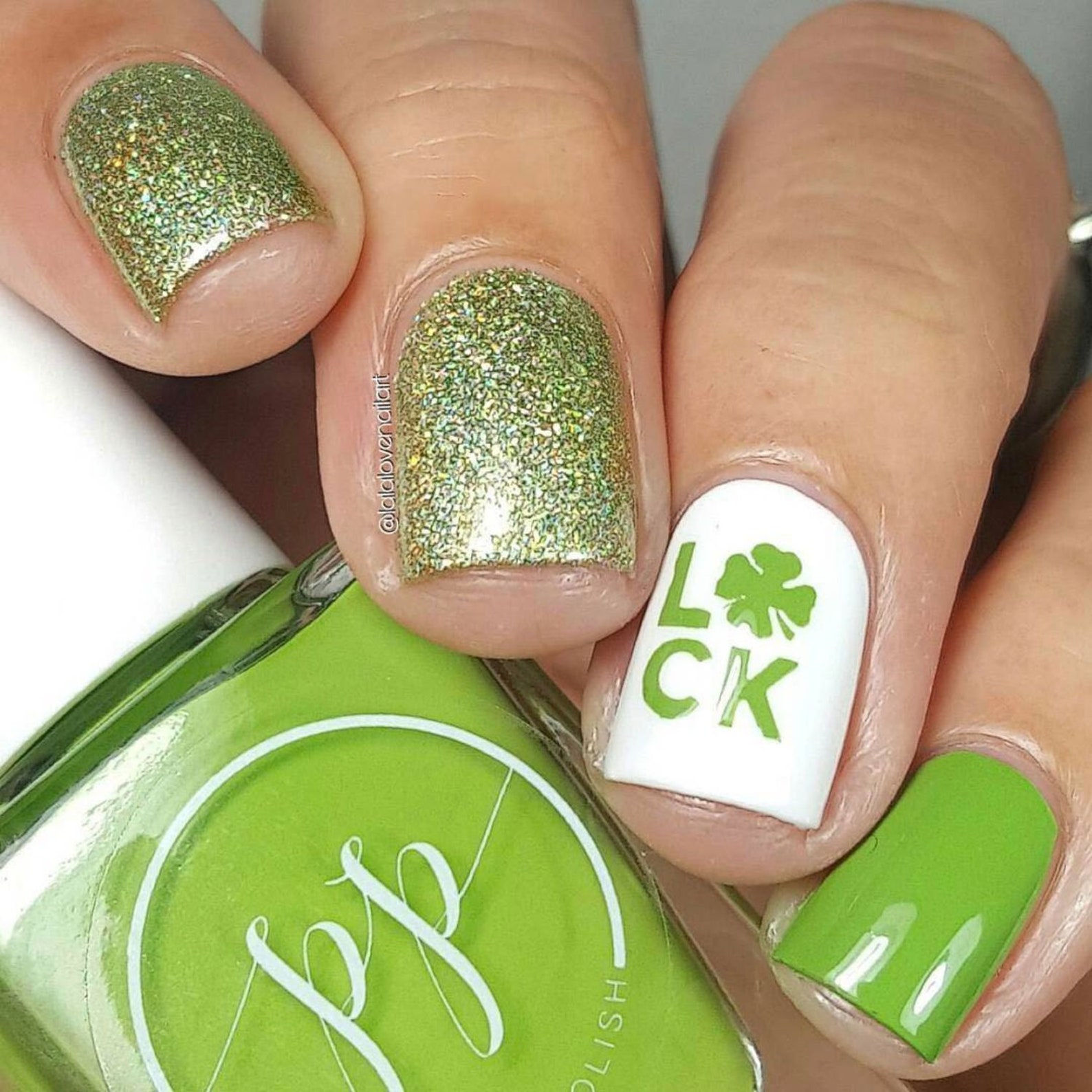 Luck Stencils for Nail Art St. Patrick's Day Nails Nail | Etsy