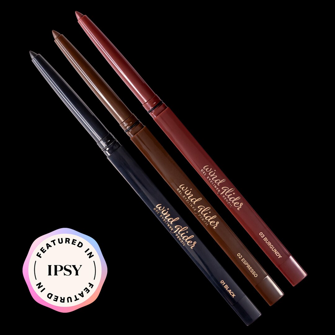 Whats up Beauty - Wind Glider Gel Eyeliner Pencils - (01 Black, 02 ...