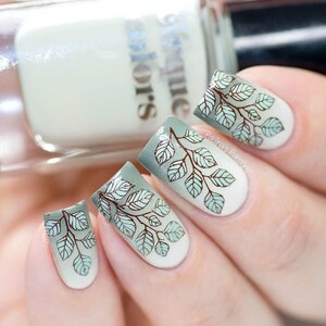 Stamping Starter Kit B037 Growing Beauty, the Other Side Polish ...