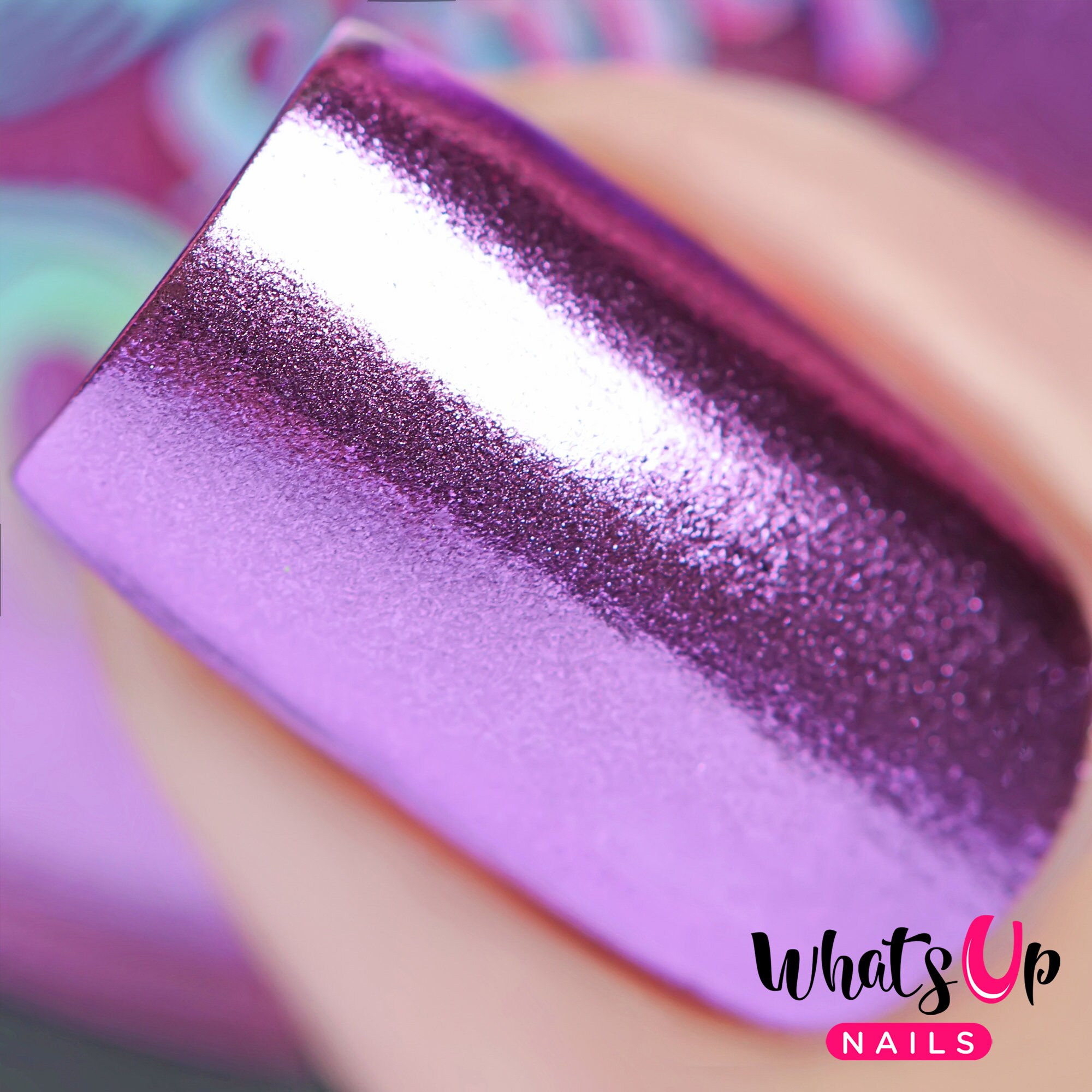 Lilac Chrome Powder for Mirror Nails - Etsy