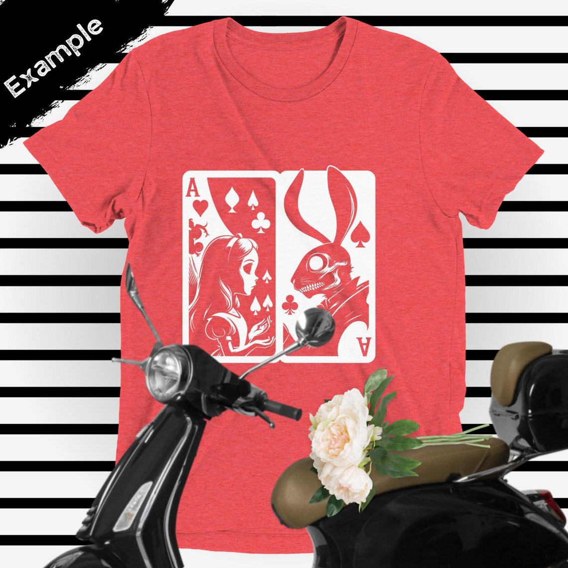 Alice in Wonderland Svg White Rabbit Svg Goth Svg White Rabbit Png Goth ...