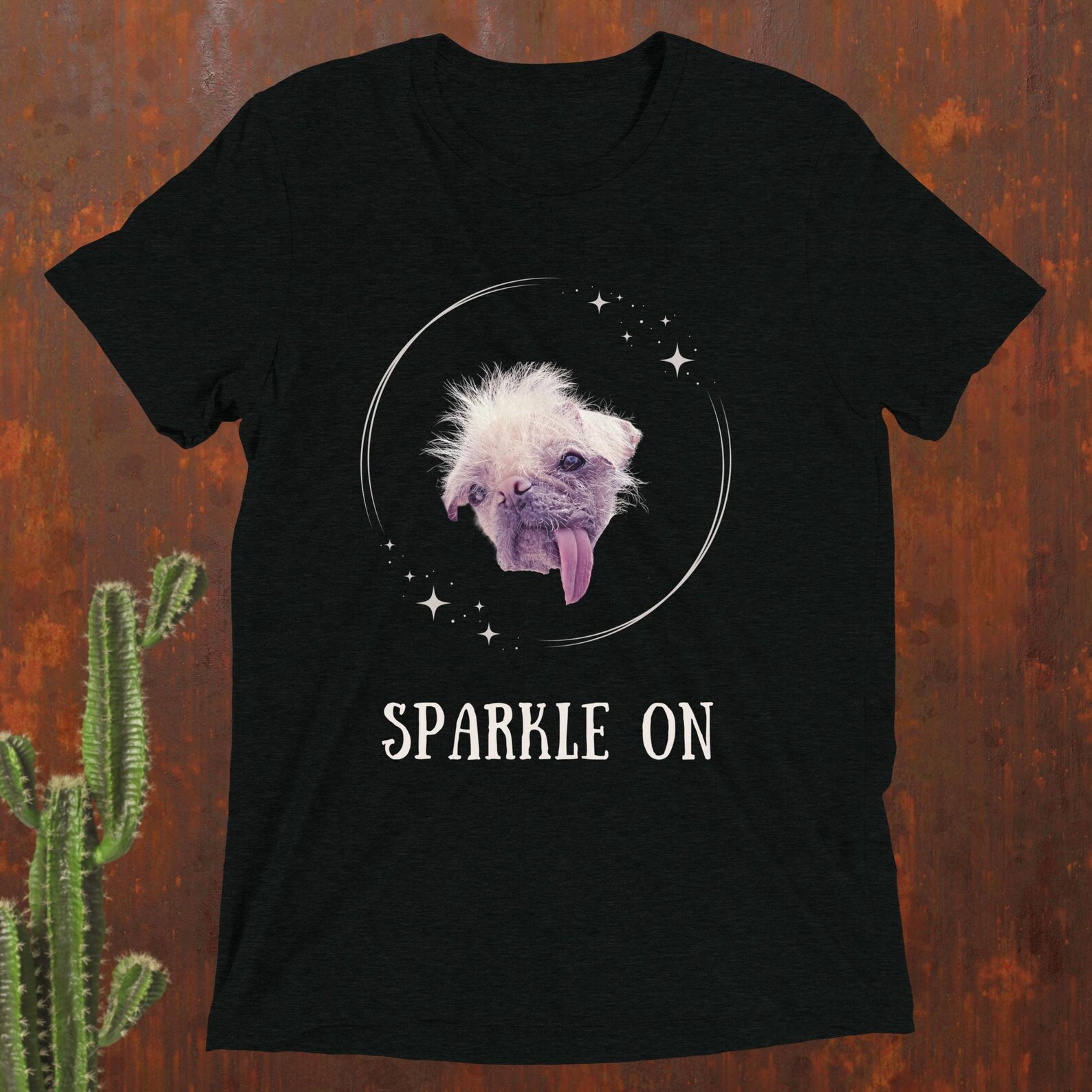 World's Ugliest Dog T-shirt Softstyle Britain's Ugliest Dog Peg Pugese ...