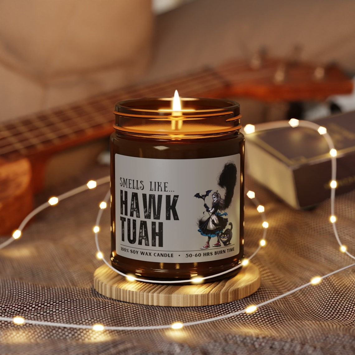 Hawk Tuah Candle Alice-in-wonderland Hawk Tuah Gift Hawt Tuah Merch ...