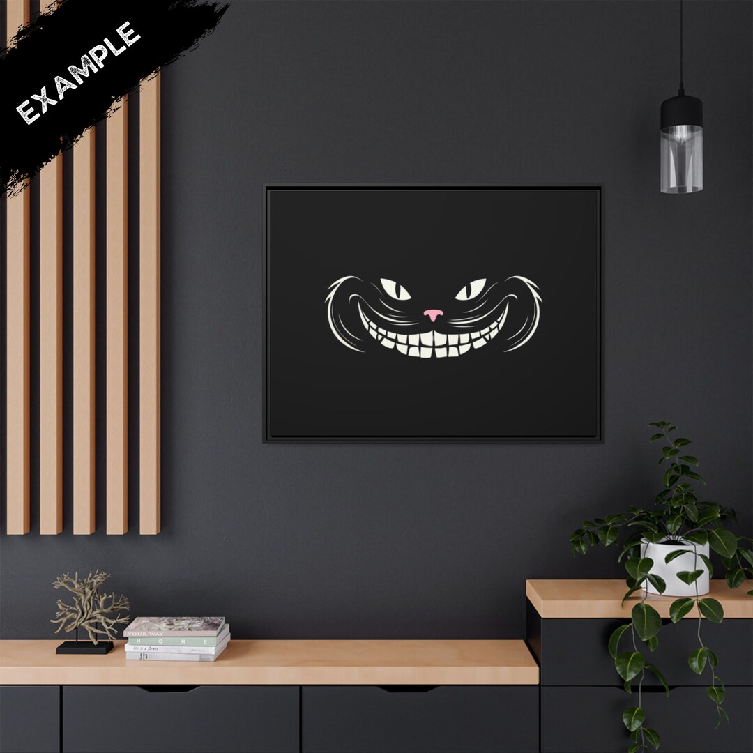 Alice in Wonderland Svg Png Cheshire Cat Spooky Cat Design File ...