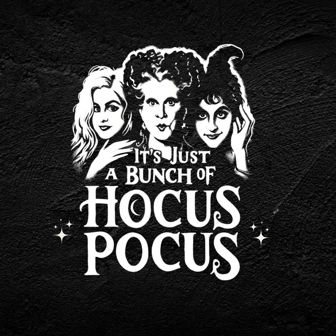 Hocus Pocus-inspired Svg Png Design Retro Movie Instant Download ...