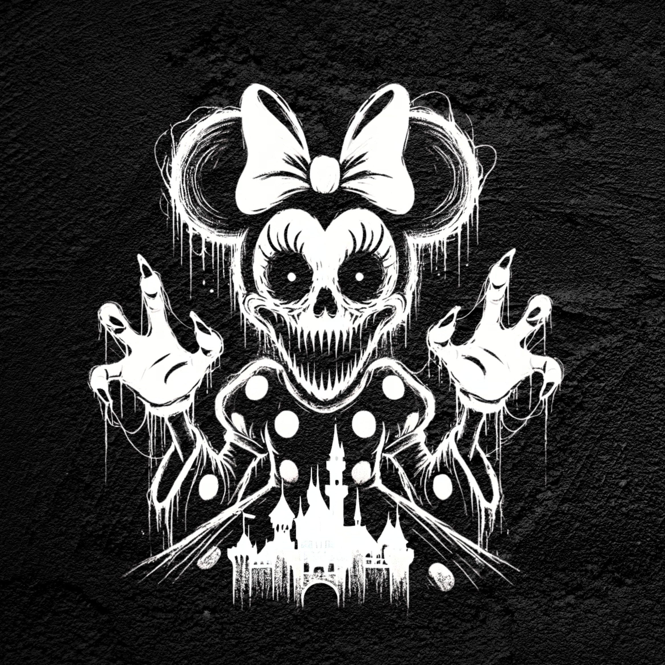 Scary Mouse Svg Png Creepy Mouse Svg Design File Instant Download ...
