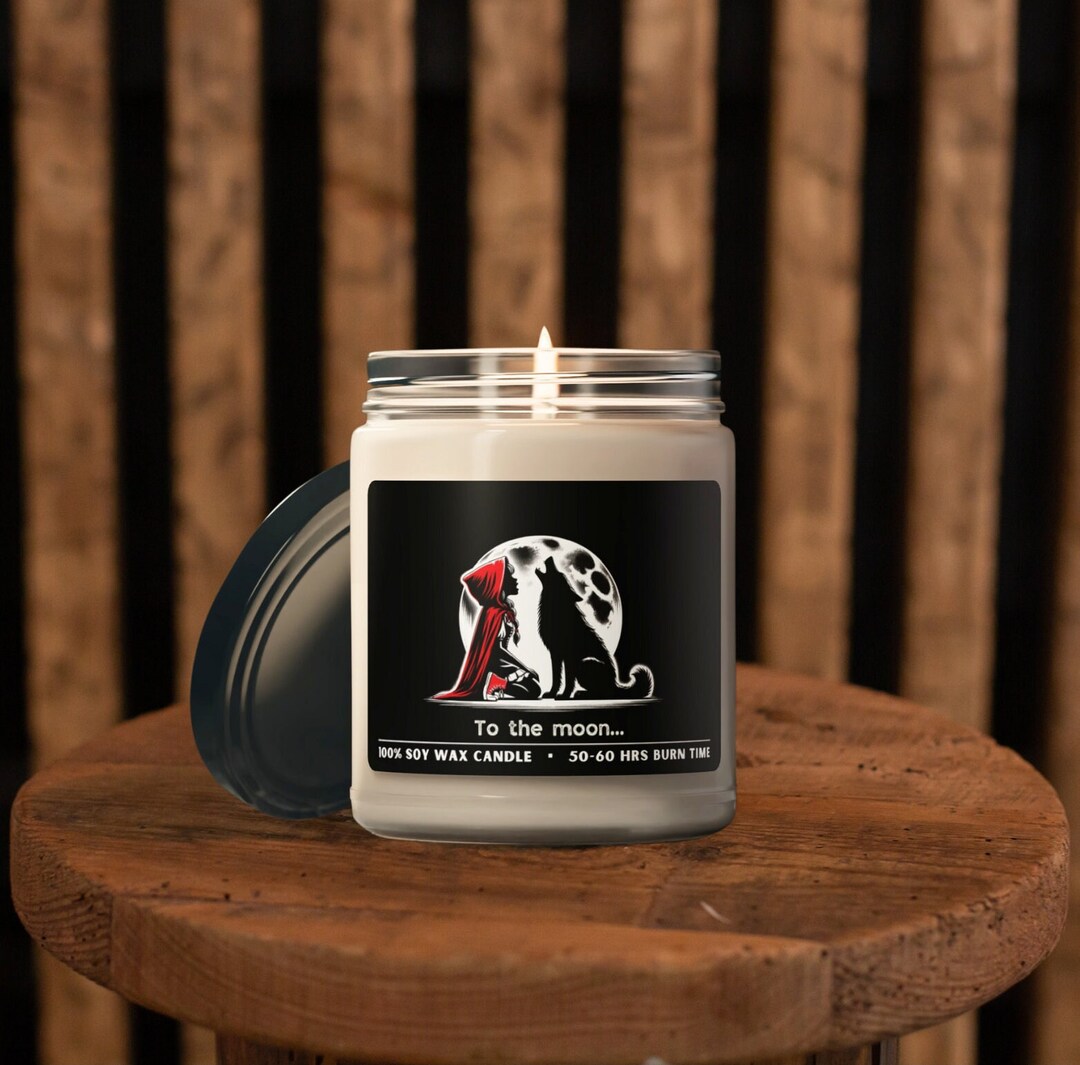 Red Riding Hood Candle Soy Ritual Candle Spiritual Gift Spiritual ...