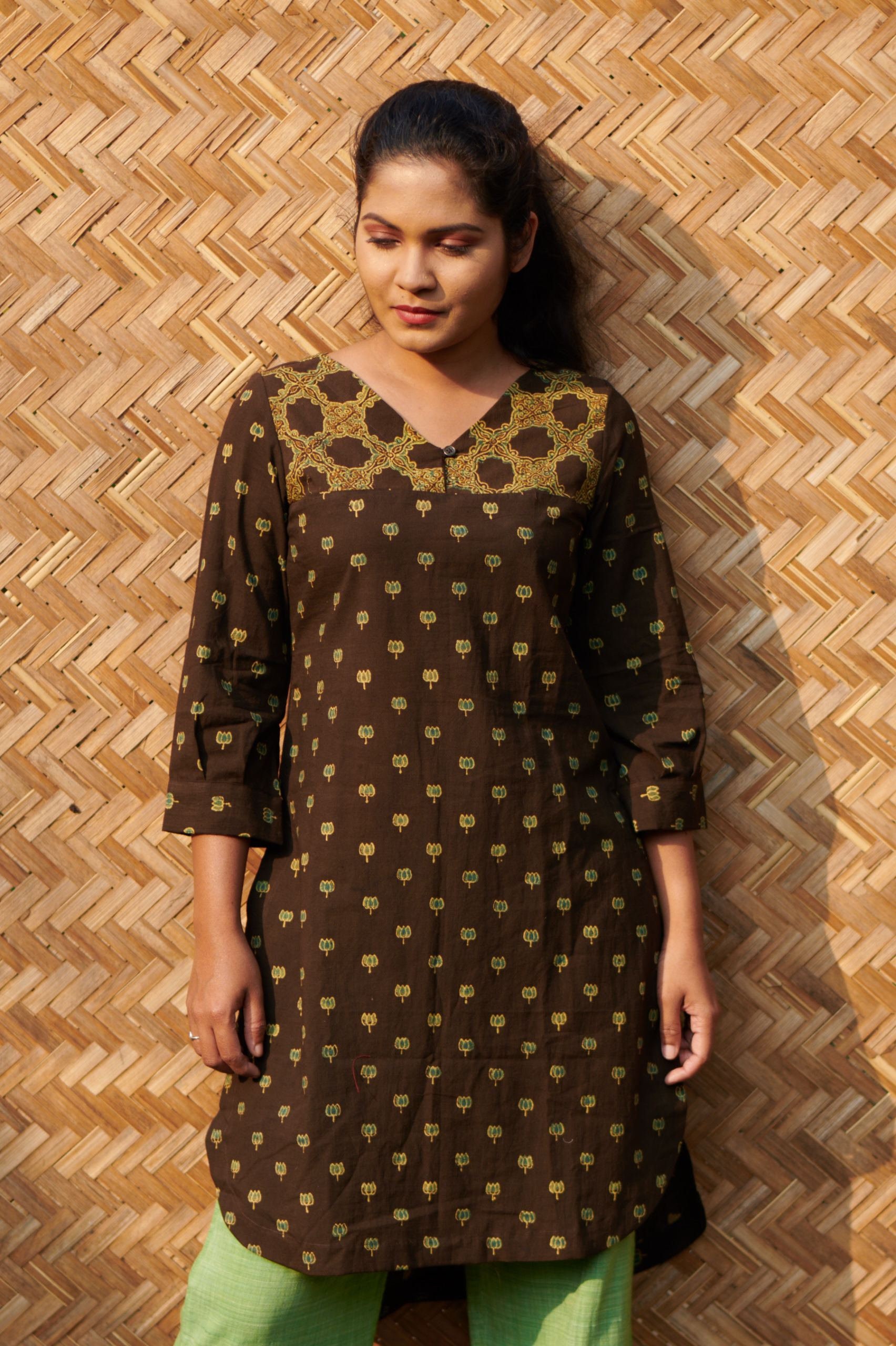 Chai Jubba Kurta - Etsy