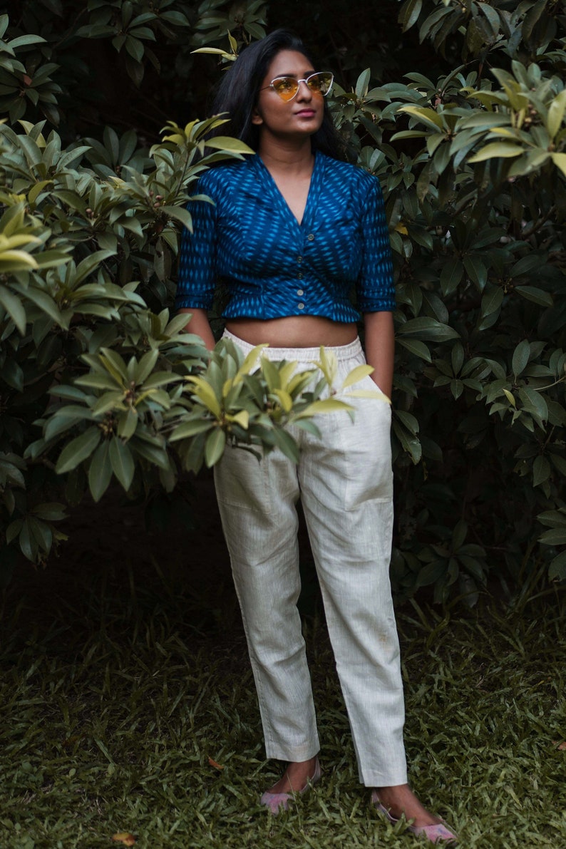 Iniya Ikat Blouse - Etsy