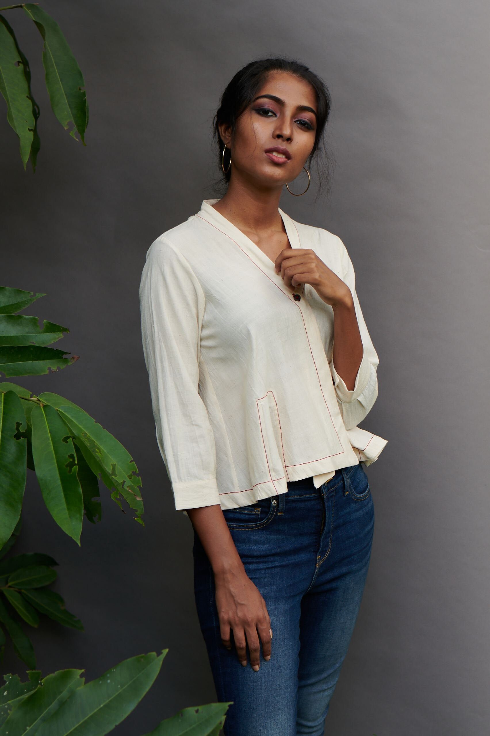 Kora Draped Jacket - Etsy