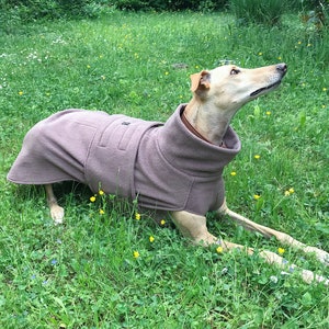 DOWNLOAD SEWING PATTERN / Greyhound Coat - Single Size Medium / Paper ...