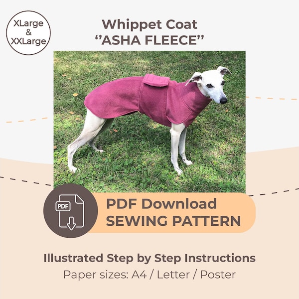 Whippet Coat - Etsy UK