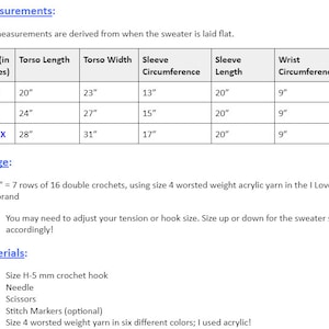 Wavy Tones Crochet Sweater Pattern - Etsy