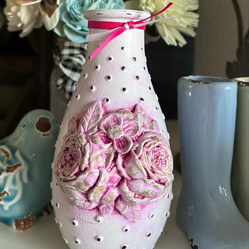 Shabby Chic Vases - Etsy