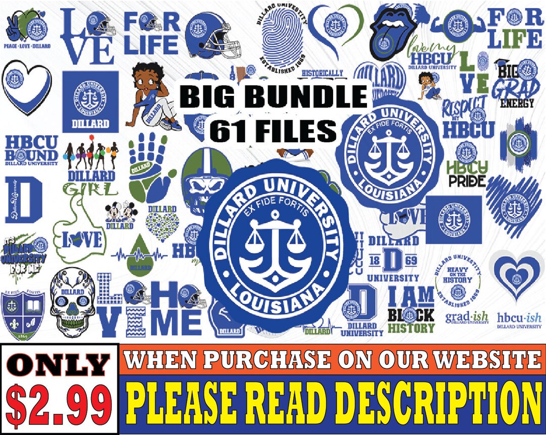 Dillard University Svg HBCU Svg Collections HBCU Svg - Etsy